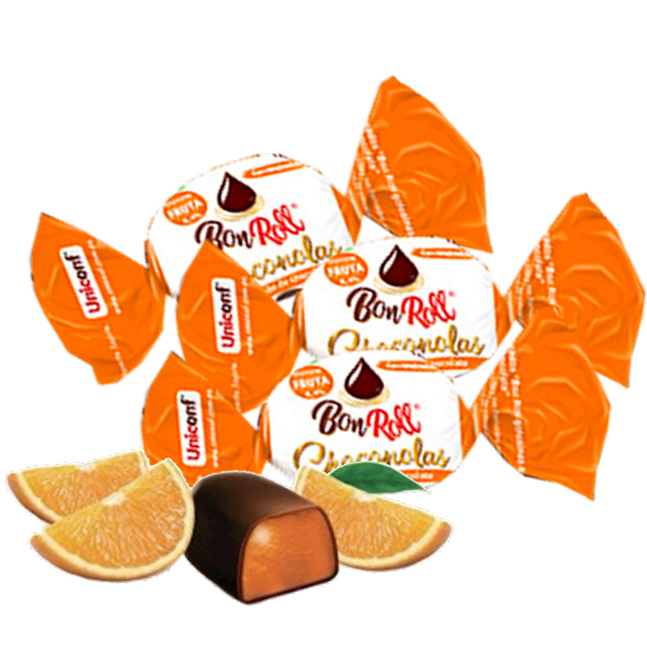 Chocolate Glazed Orange Jelly Candy, Bon Roll, 226g/ 7.97oz – RussianTable