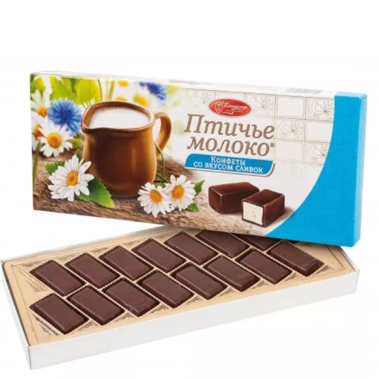 Buy Candy Ptichye Moloko creamy 200 g | Russian Table USA