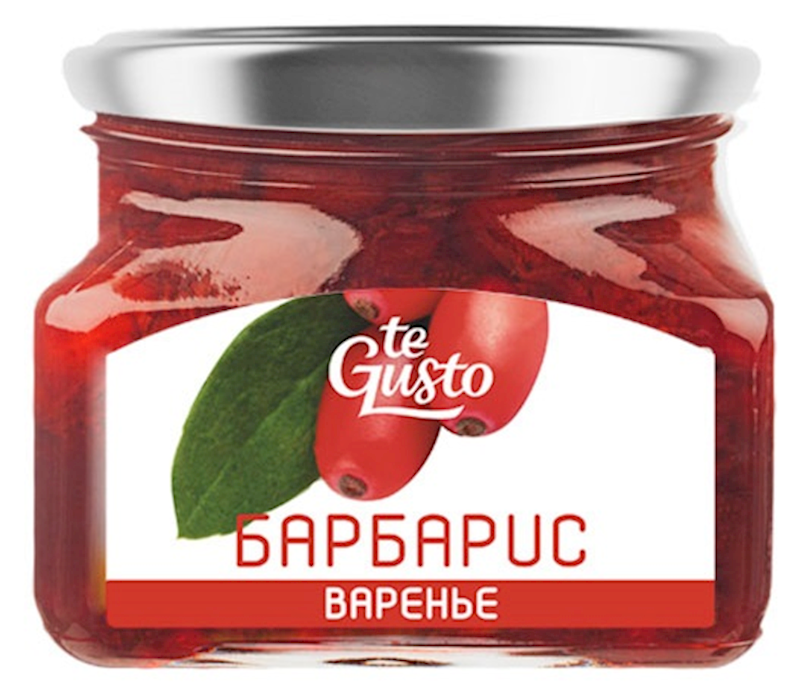 Barberry Jam with Sugar, Te Gusto, 430 g – RussianTable