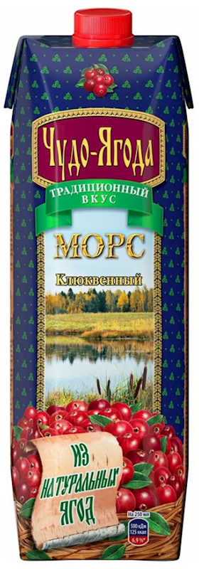 Buy Mors Chudo-Yagoda Cranberry 970 ml | Russian Table USA – RussianTable